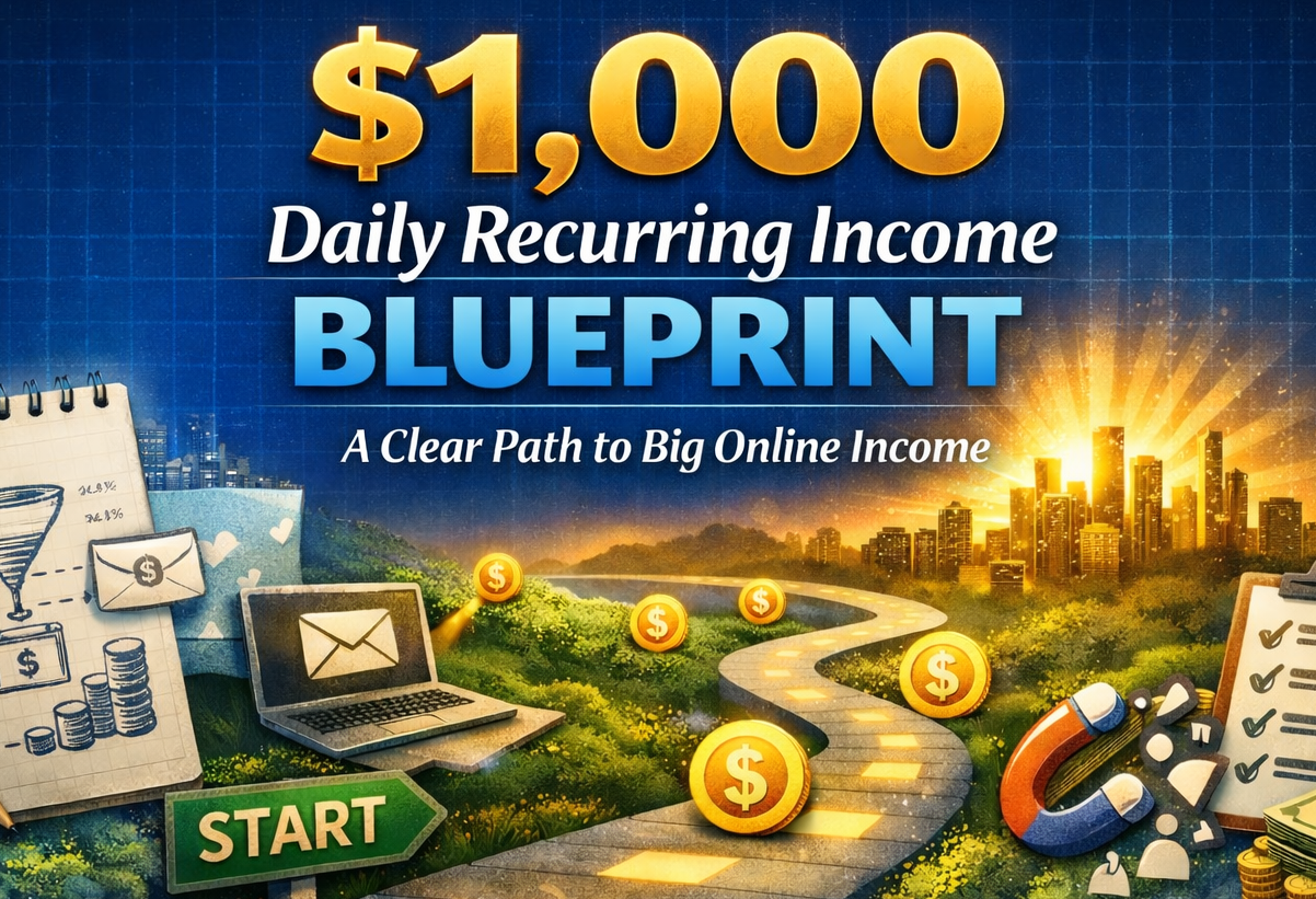 The $1,000 Daily Recurring Income Blueprint - BusinessBuildingOnline.com